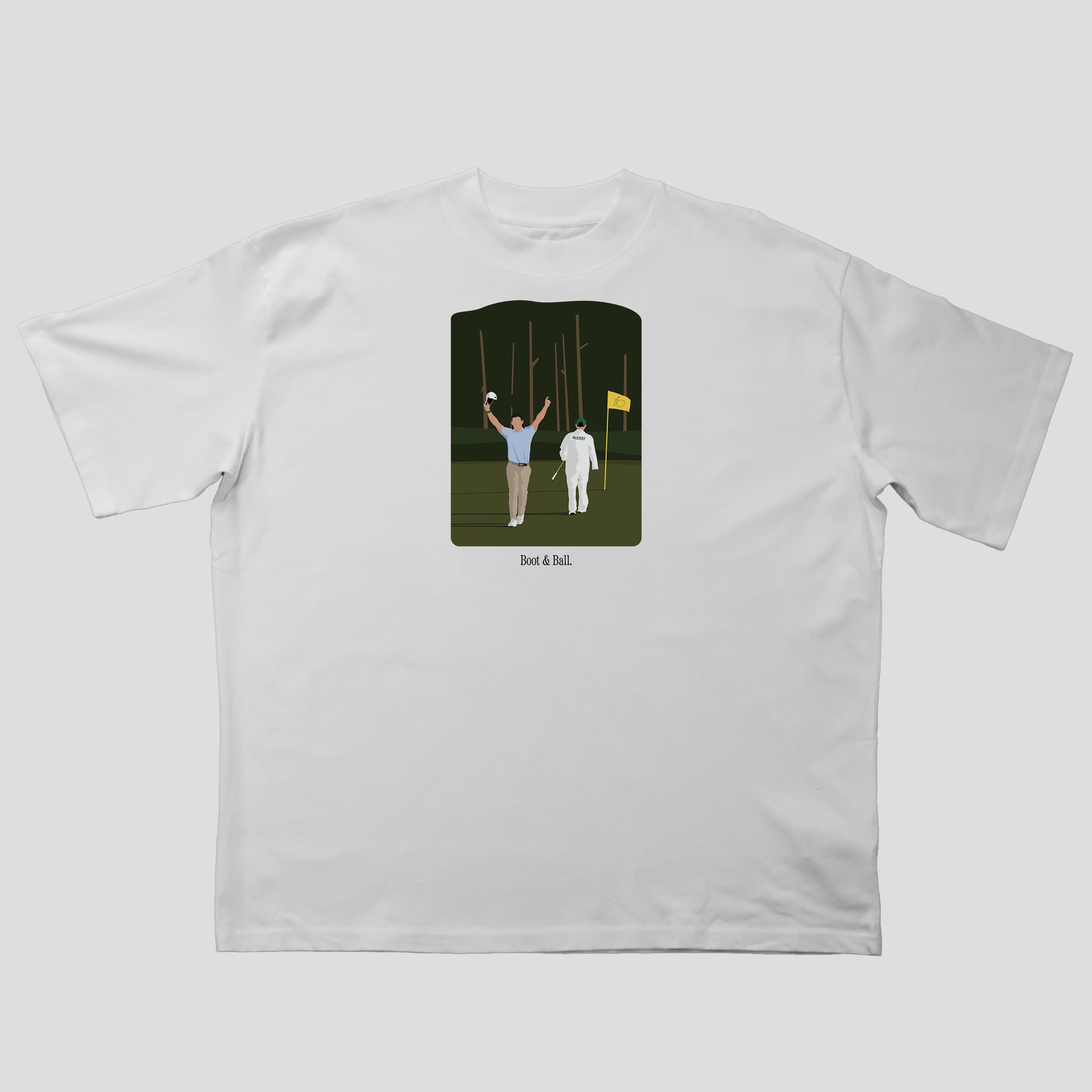 Rory McIlroy Masters 2026 Oversized T-Shirt – Boot & Ball