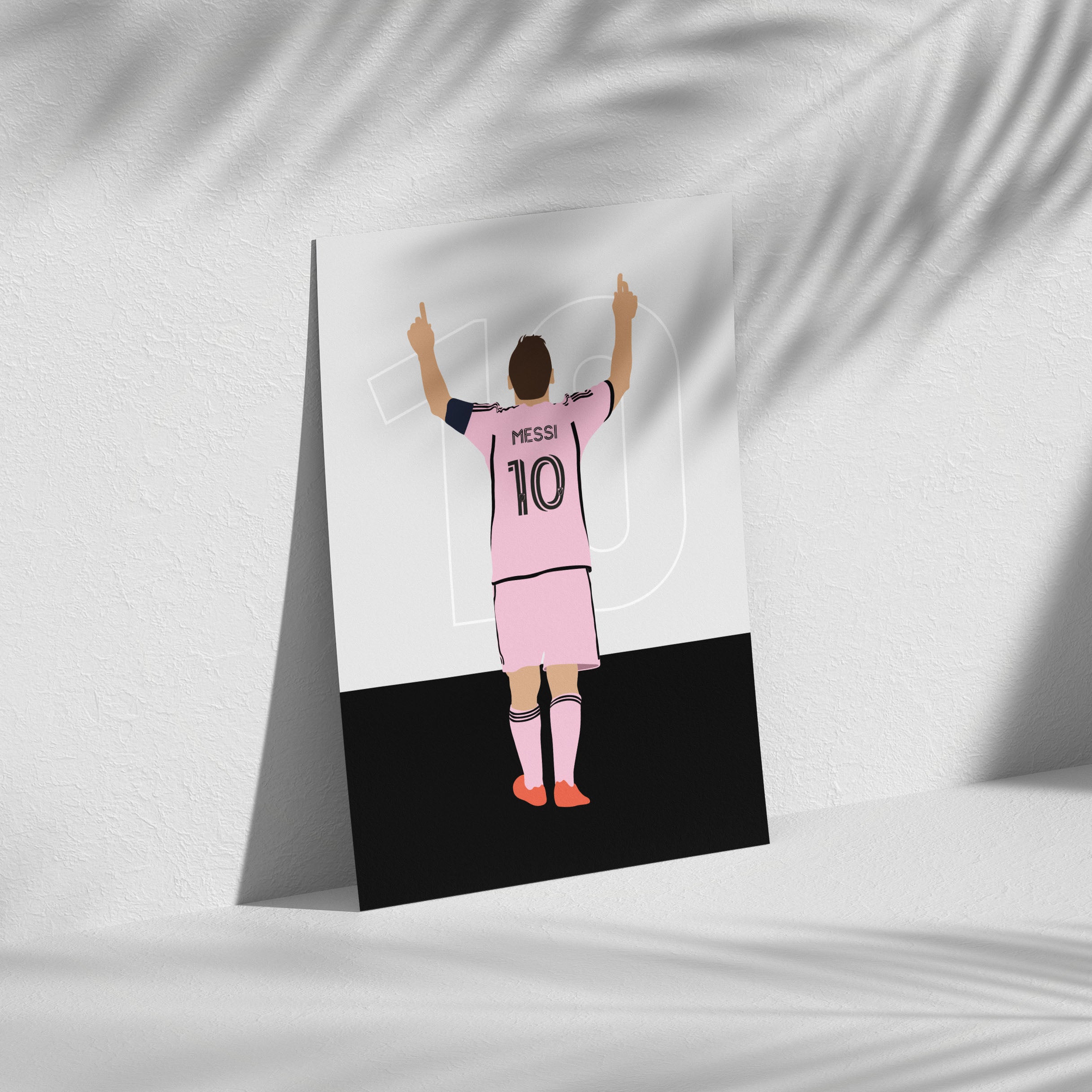 Lionel Messi - Argentina Poster – Boot & Ball