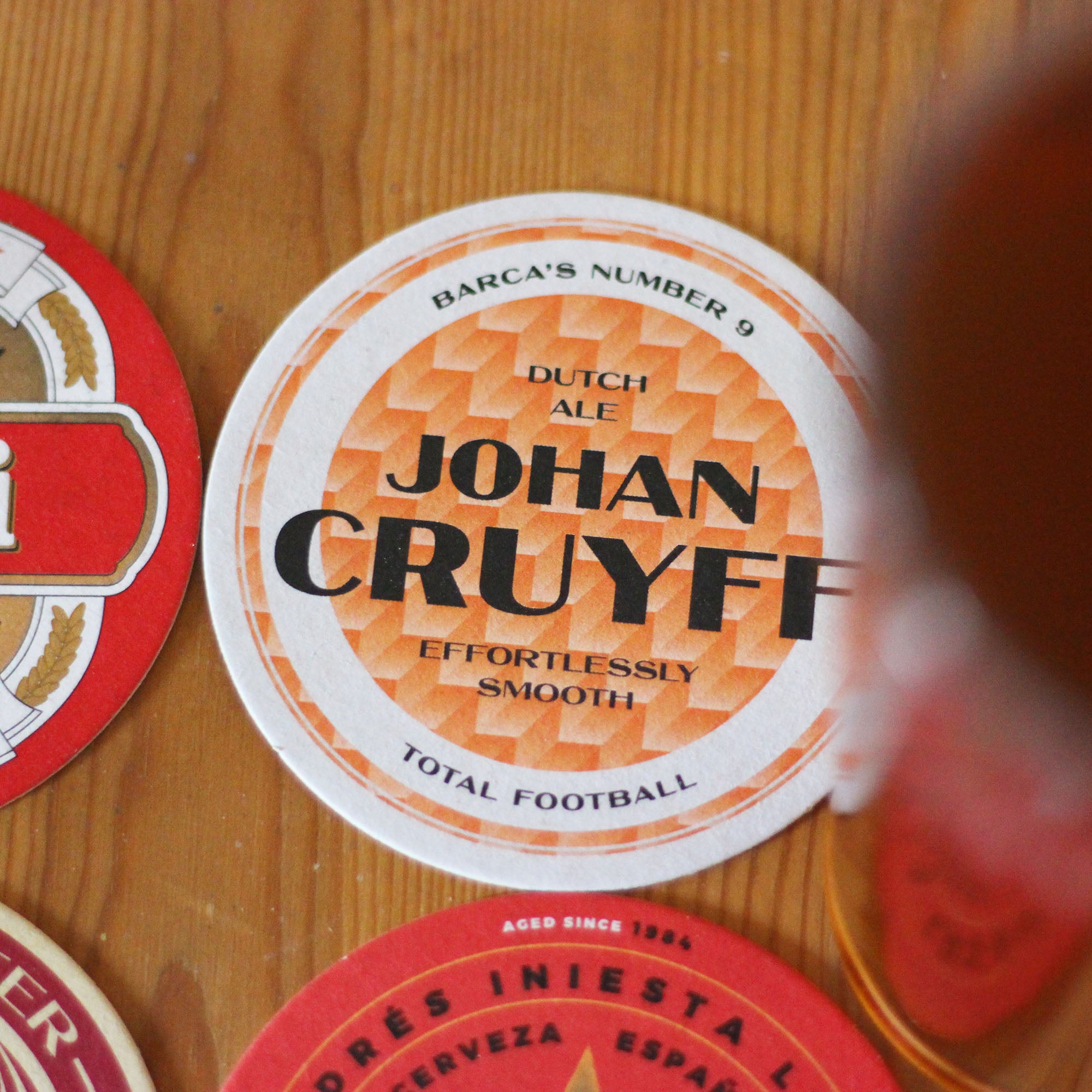 Barcelona Beer Mats – Boot & Ball