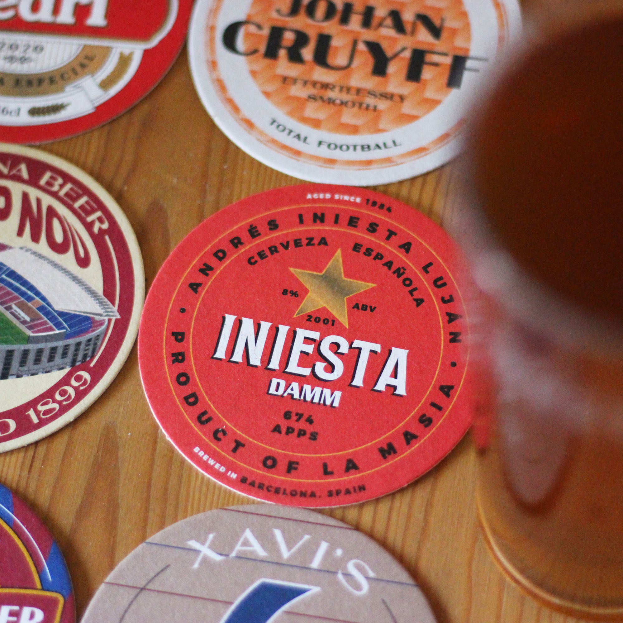 Barcelona Beer Mats – Boot & Ball