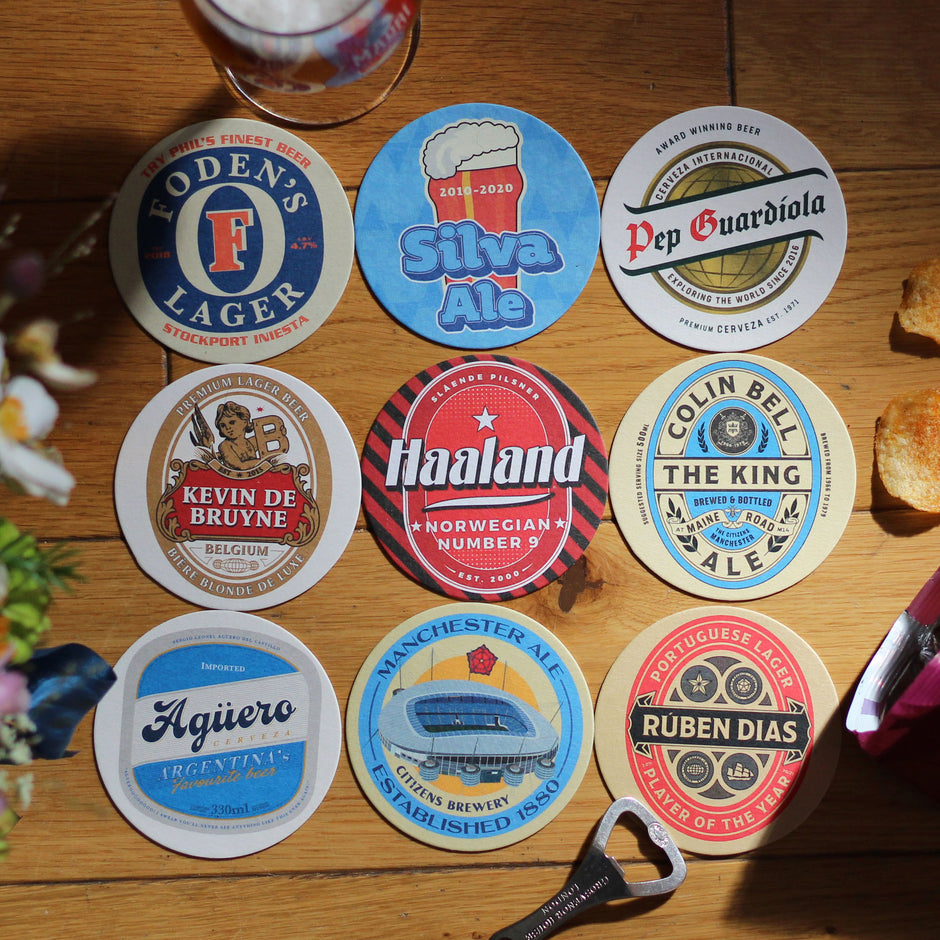 Formula 1 Beer Mats 2022 – Boot and Ball