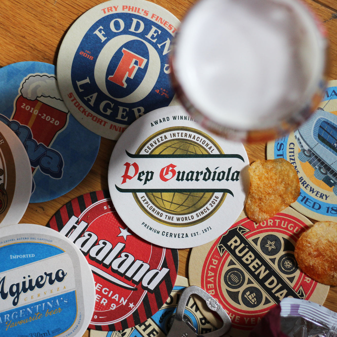 Formula 1 Beer Mats 2022 – Boot and Ball