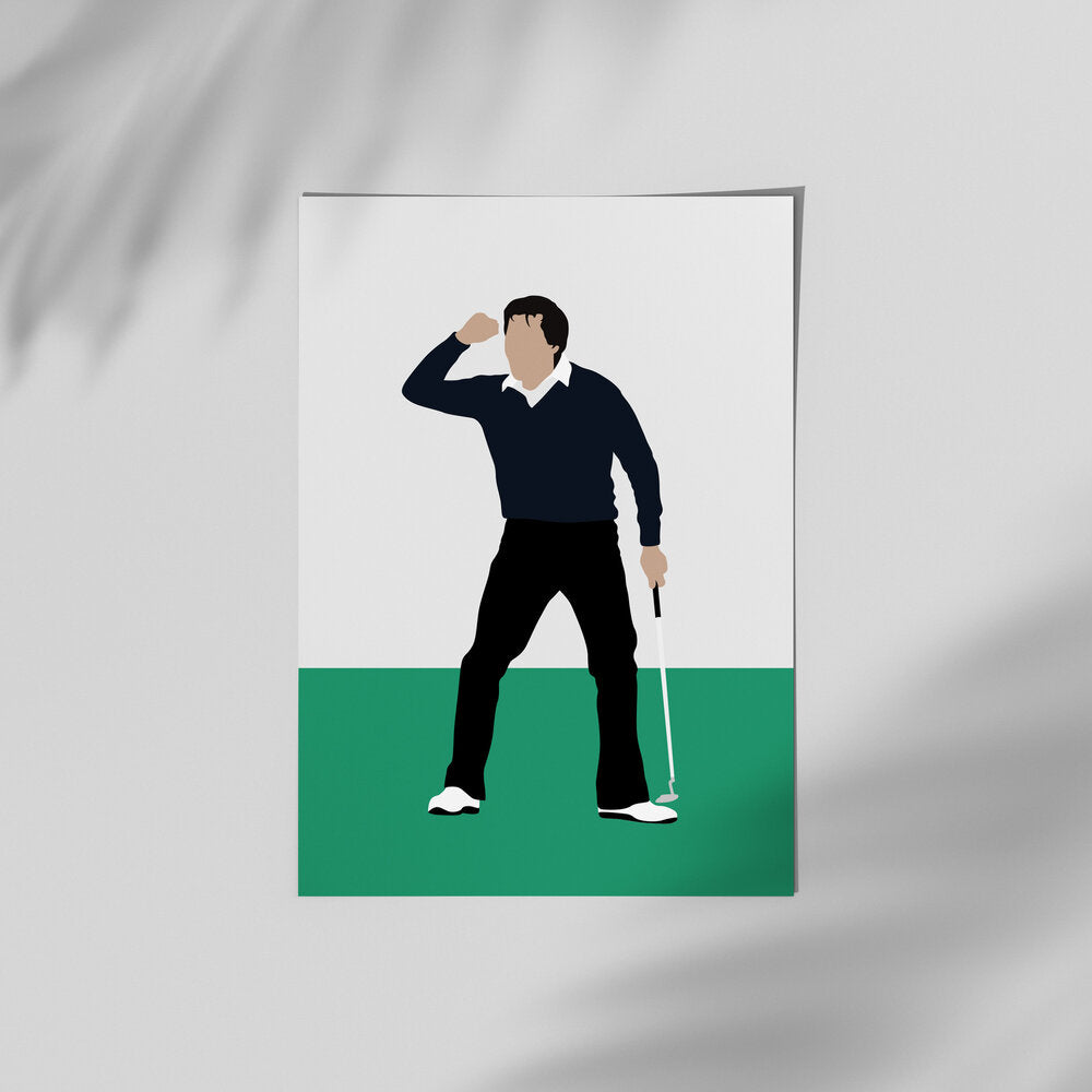 Seve Ballesteros Poster – Boot & Ball