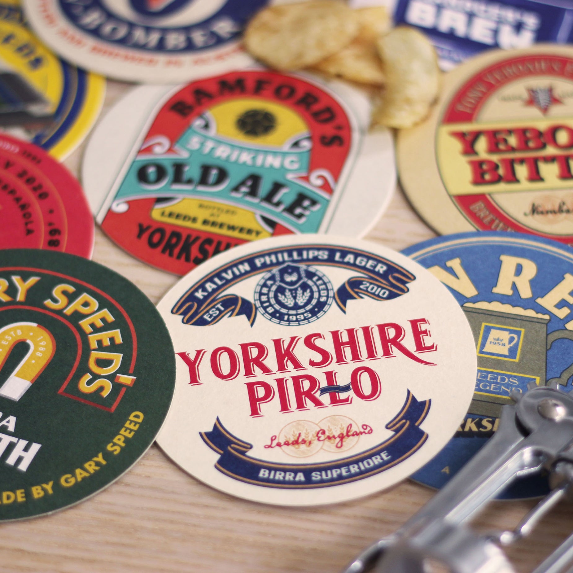 Formula 1 Beer Mats 2025 – Boot & Ball